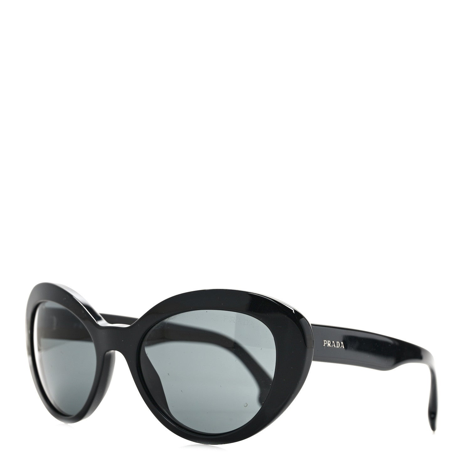 Prada Acetate Sunglasses SPR 15Q Black 1447783 – FASHIONPHILE