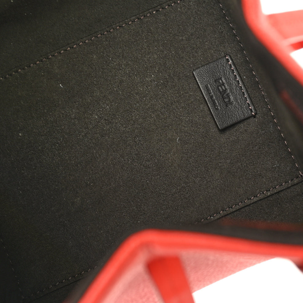 Fendi Vitello Cher Grace Mini Fendi Origami Lava 1789049 – FASHIONPHILE