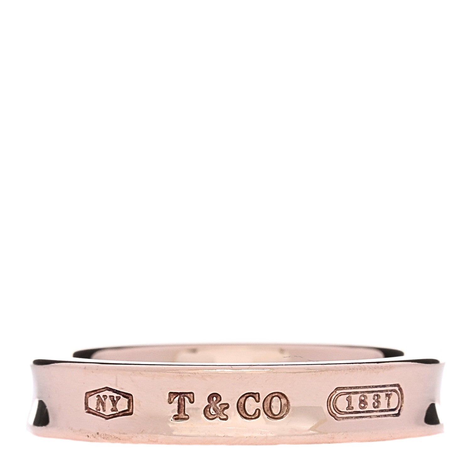 Tiffany Rubedo Narrow 1837 Band Ring 52 6 1796208 – FASHIONPHILE