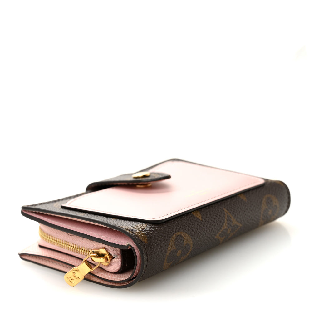 Louis Vuitton Monogram Juliette Wallet Rose Ballerine 1818304 ...