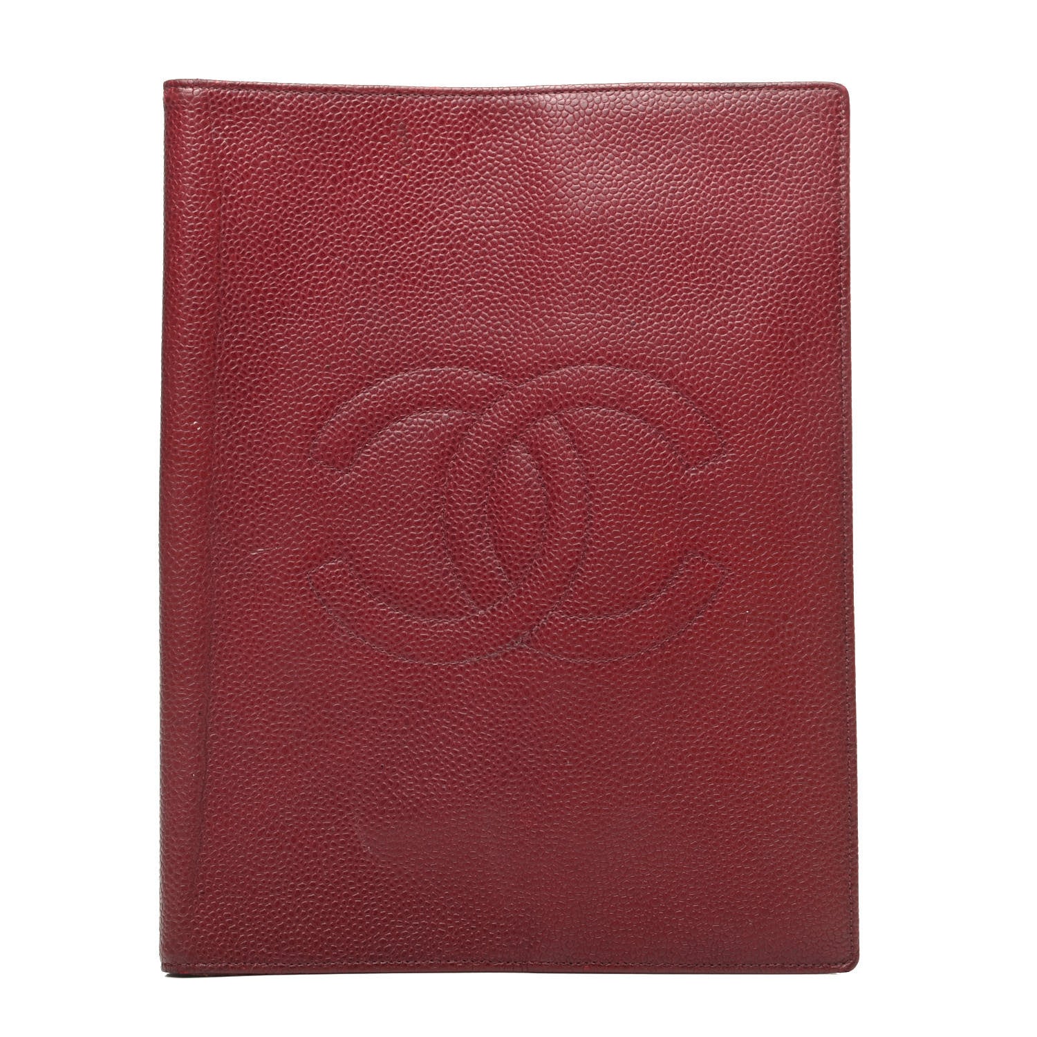 Chanel Caviar CC Timeless Notebook Cover Red 766953 – FASHIONPHILE