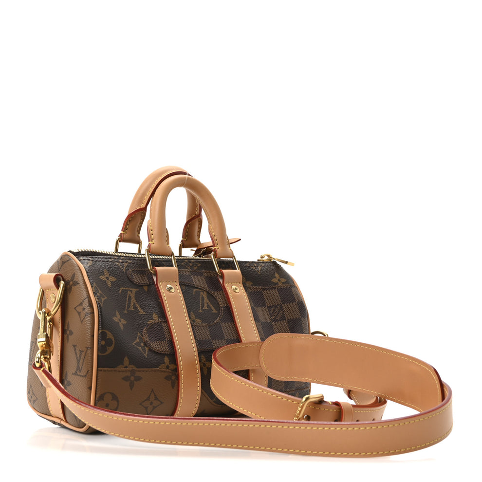 Louis Vuitton Monogram Landscape Keepall Bandouliere 25 1800493 ...