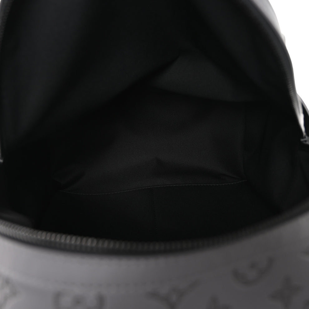 Louis Vuitton Calfskin Monogram Shadow Discovery Backpack Anthracite ...