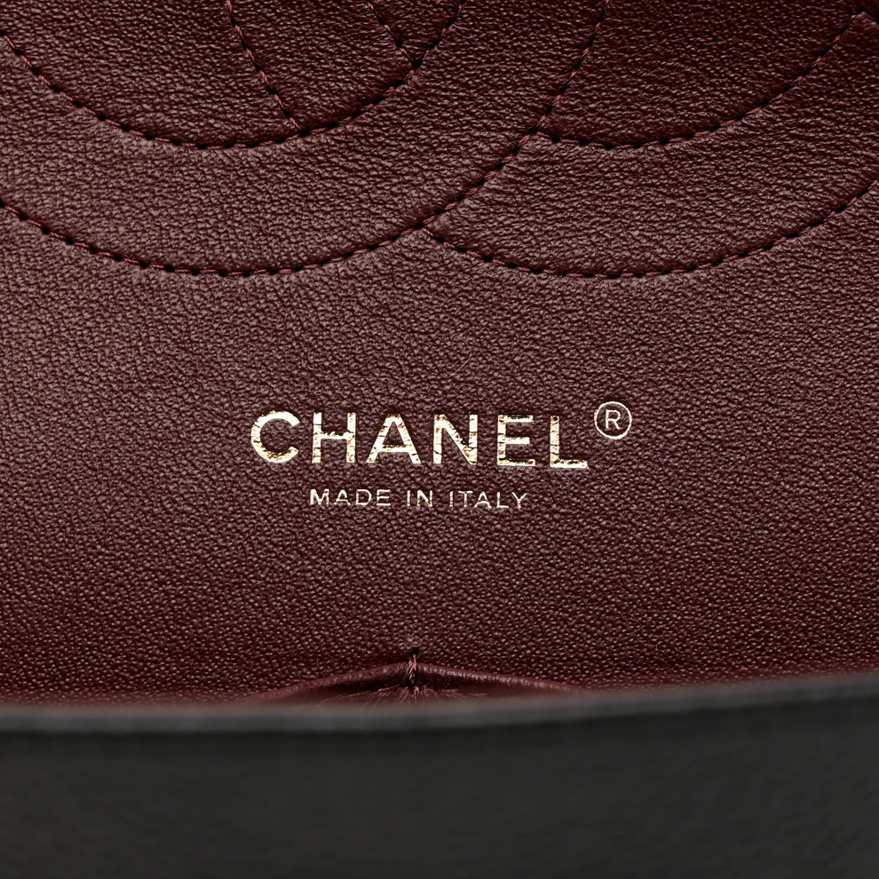 Chanel Caviar Quilted Jumbo Double Flap Black 1793148 – FASHIONPHILE