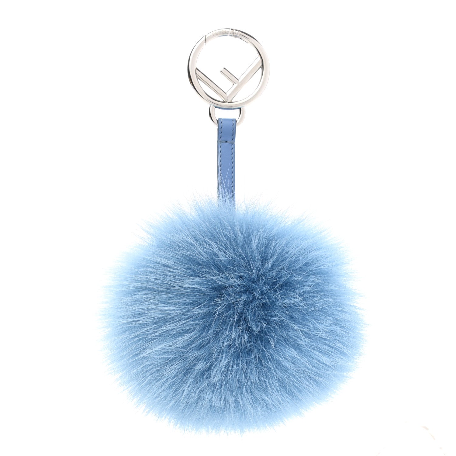 Fendi Fox Fur Nappa F is Fendi Pom Pom Bag Charm Nebula 987697 ...