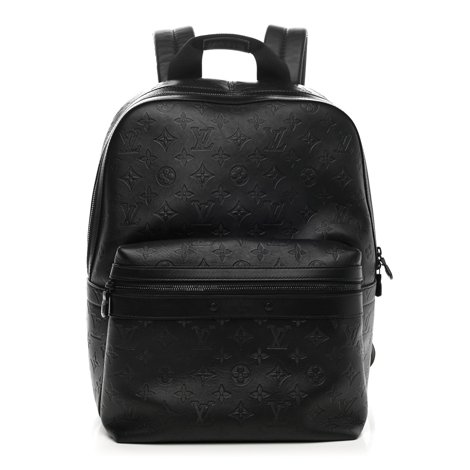 Louis Vuitton Calfskin Monogram Shadow Sprinter Backpack Black 991841 ...