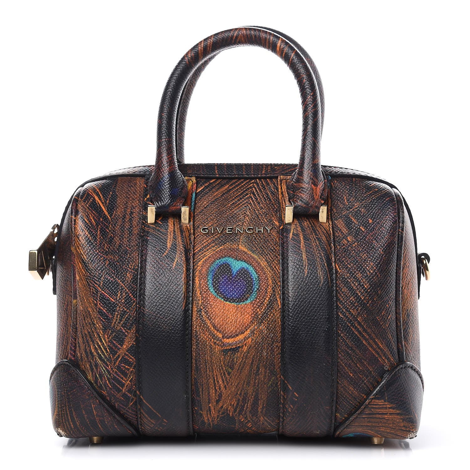 Givenchy Calfskin Peacock Print Micro Lucrezia 403169 – FASHIONPHILE