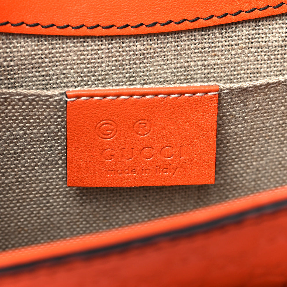 Gucci Soft Microguccissima Mini Emily Chain Shoulder Bag Sun Orange ...