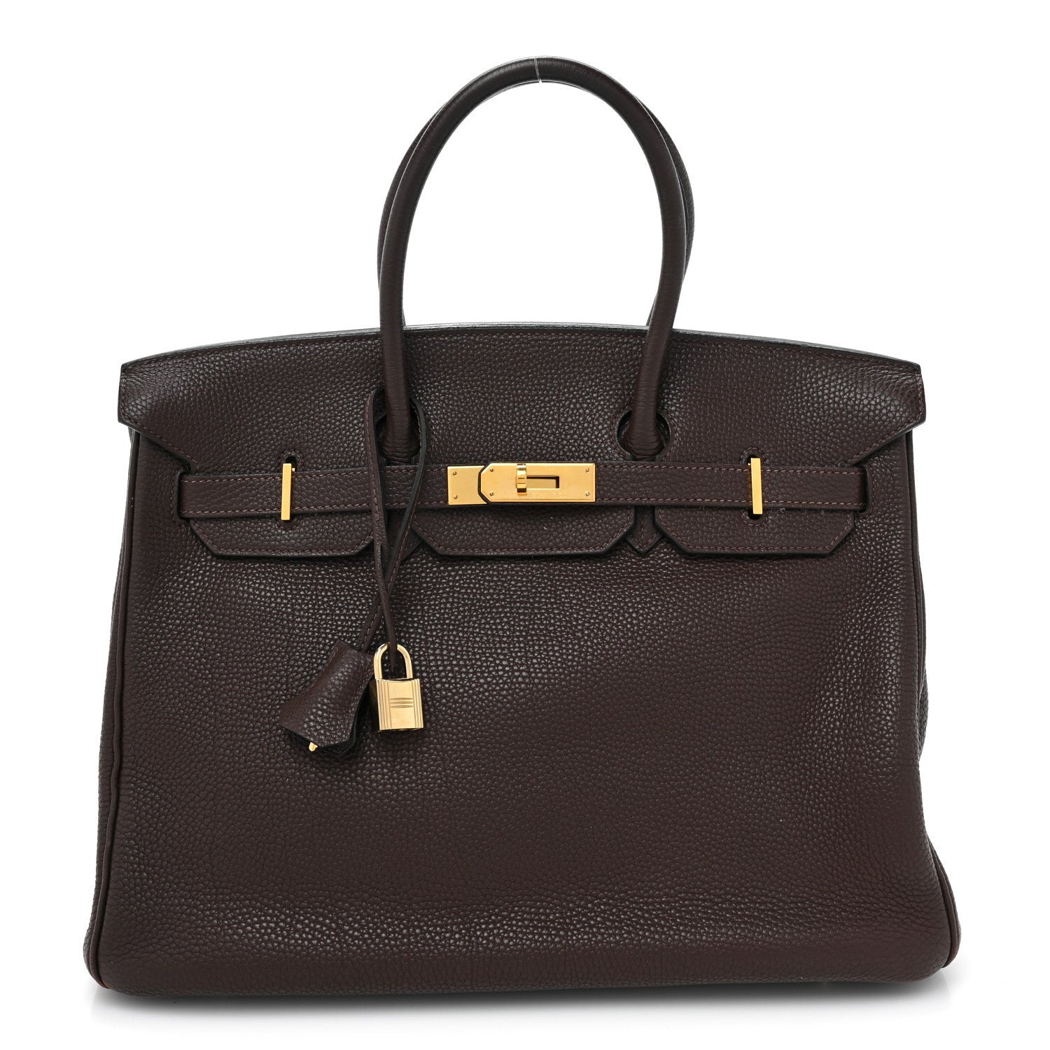 Hermes Togo BIRKIN 35 Chocolate 1477161 – FASHIONPHILE
