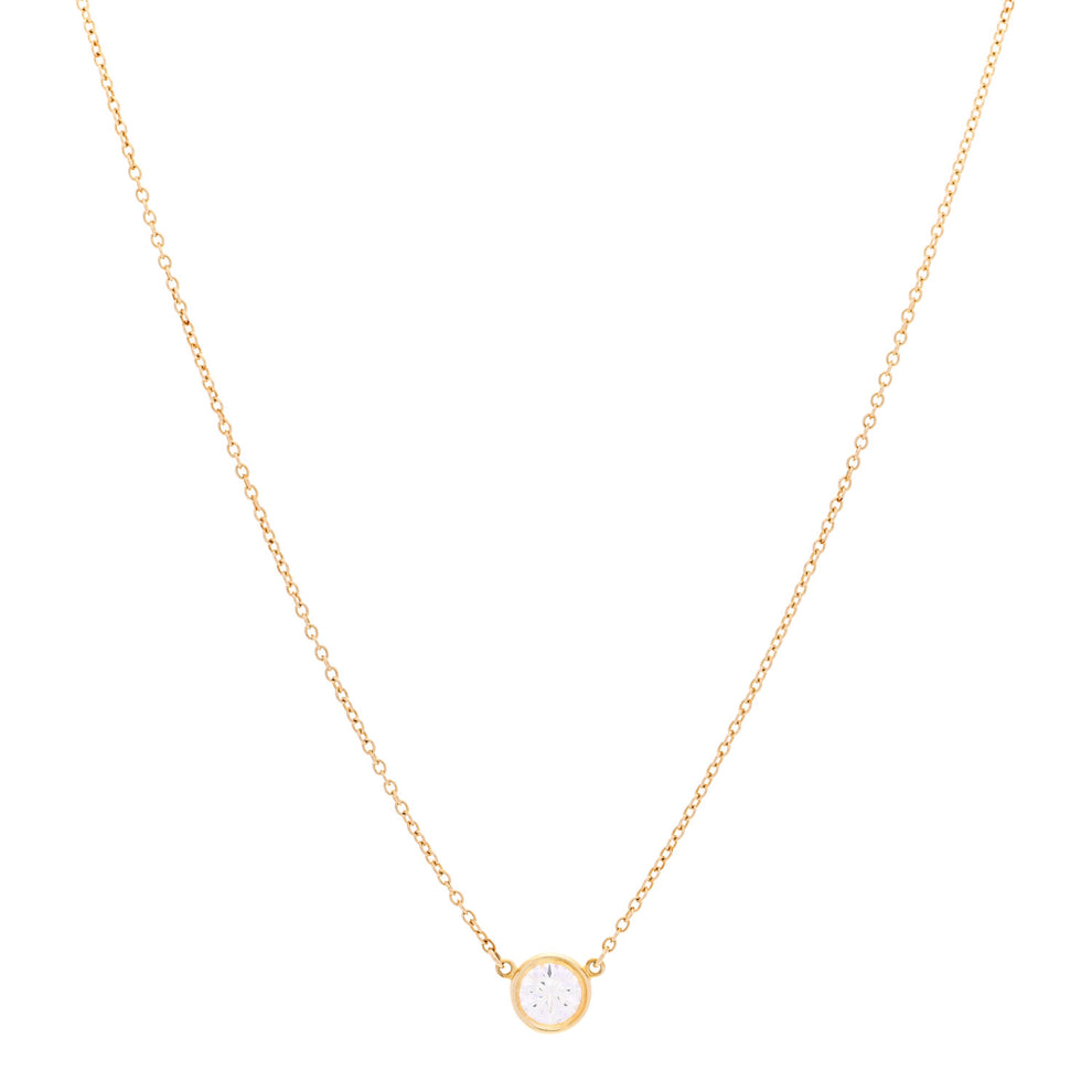 Tiffany 18K Yellow Gold Diamond .45ct Elsa Peretti Diamonds by the Yard ...