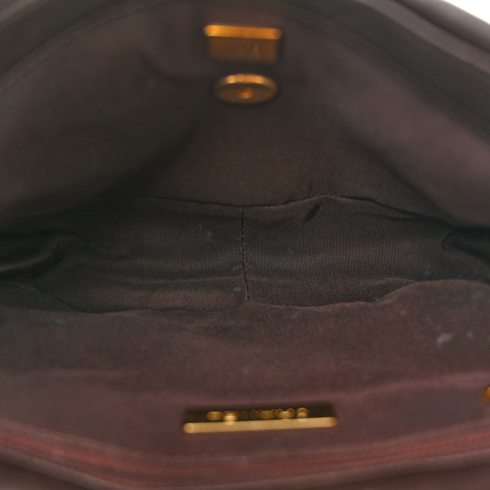 Chanel Lambskin Quilted Medium Chanel 19 Flap Dark Brown 1780067 ...