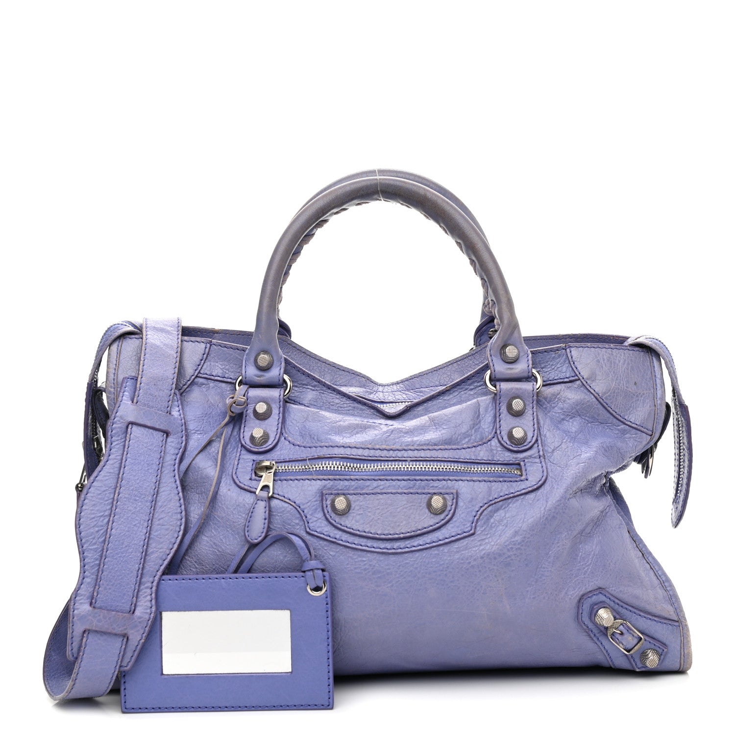 Balenciaga Agneau Giant 12 Silver Hardware City Mauve Light Mauve ...