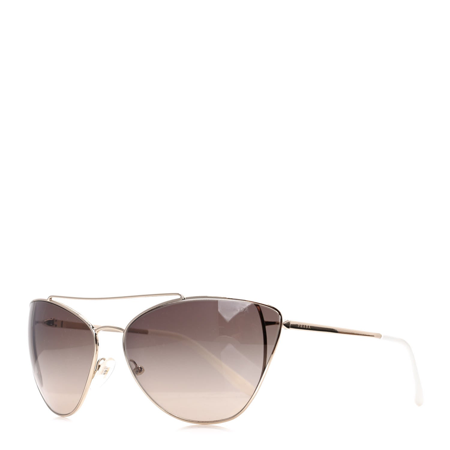 Prada Sunglasses SPR 65V Brown 740300 – FASHIONPHILE