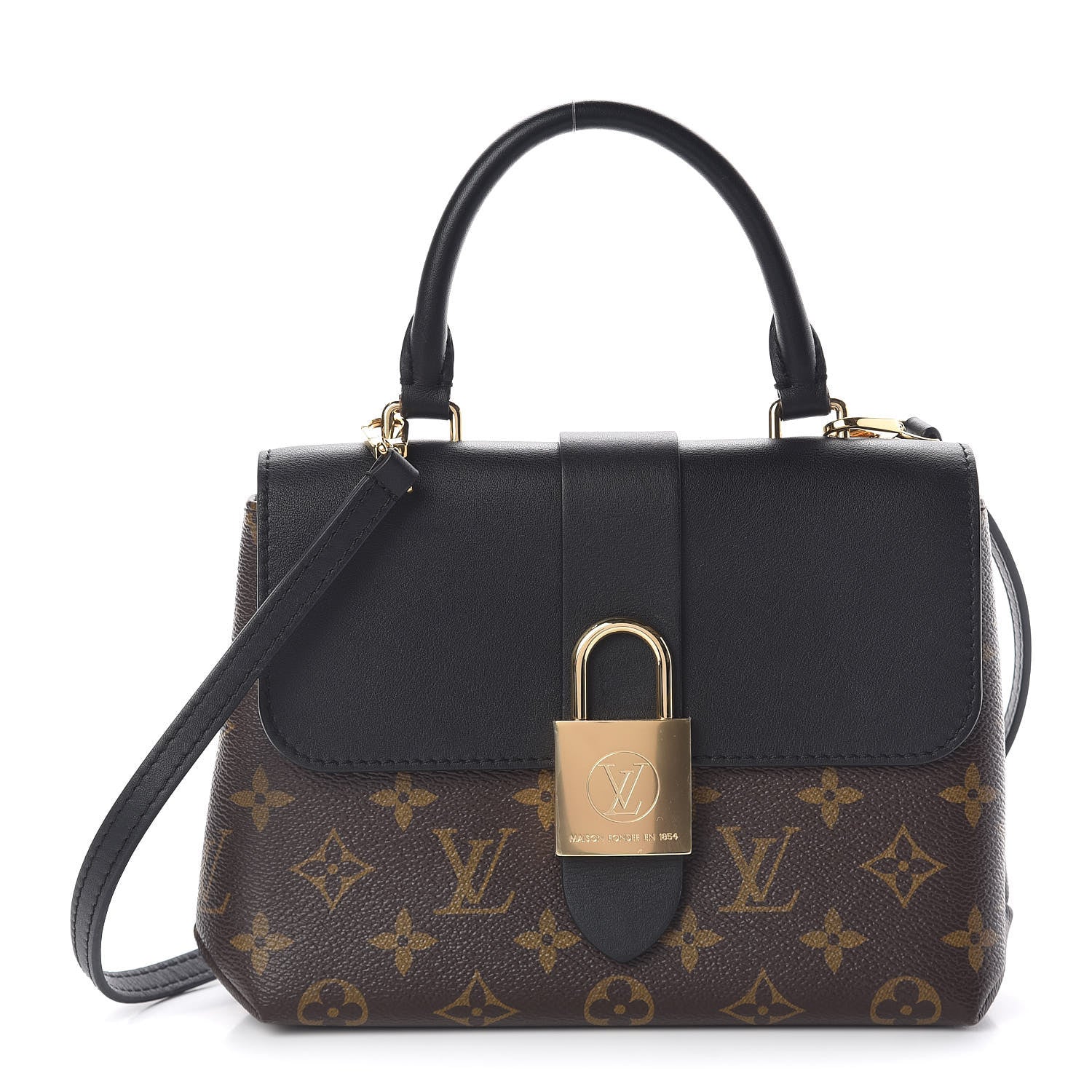 Louis Vuitton Monogram Locky BB Black 481107 – FASHIONPHILE
