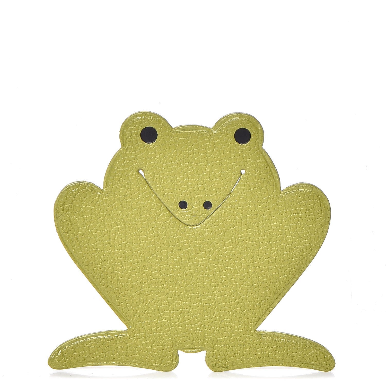 Hermes Chevre Mysore Frog Pikabook Bookmark Vert Anis 270666 – FASHIONPHILE