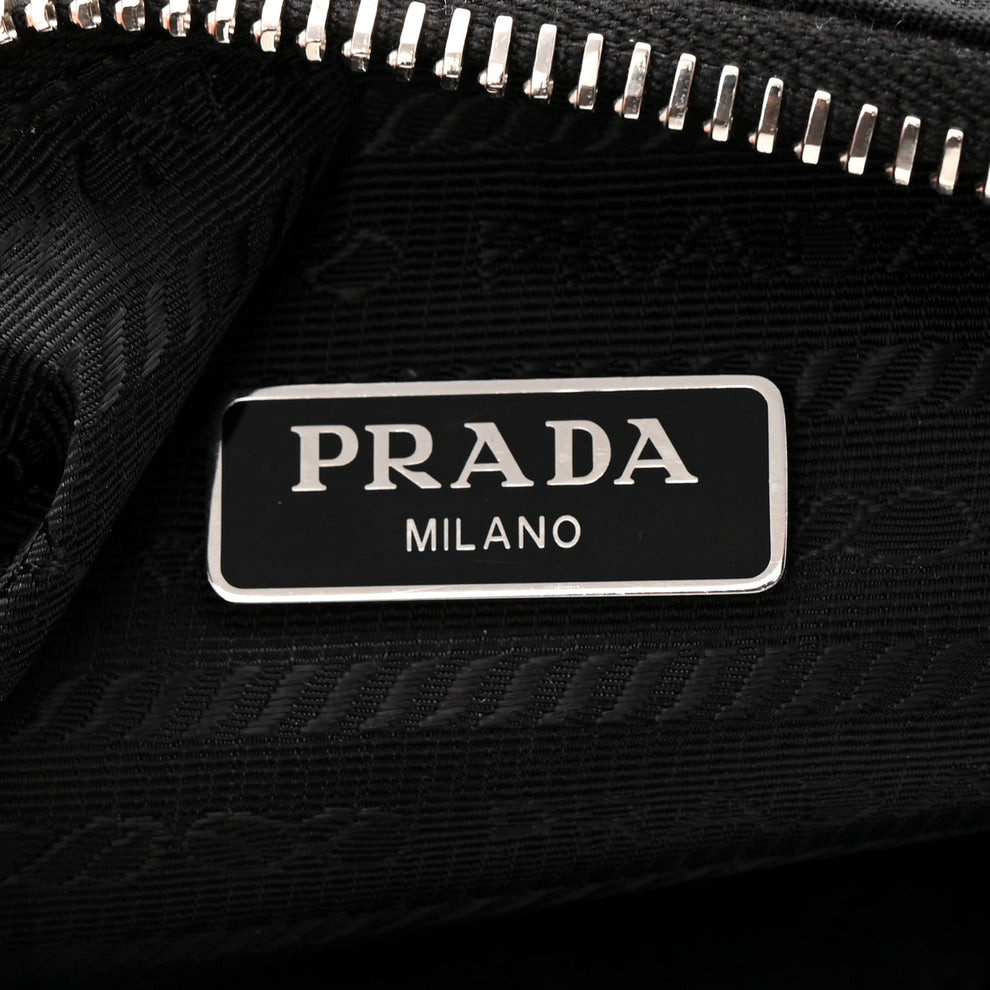 Prada Nylon Re-Edition 2005 Shoulder Bag Black 1795541 – FASHIONPHILE