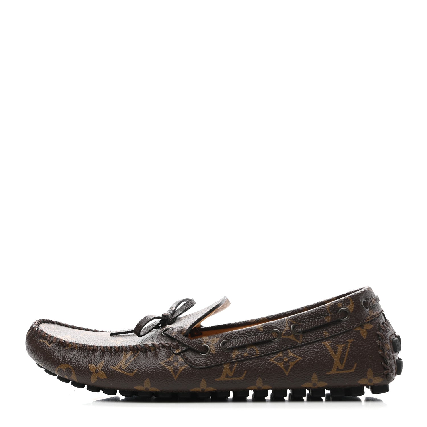 Louis Vuitton Monogram Mens Arizona Car Shoe Moccasin Loafers 8 ...