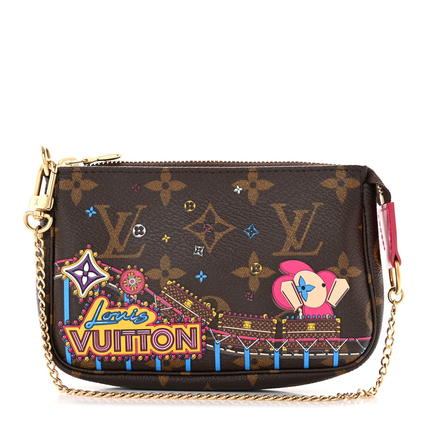 Louis Vuitton Monogram 2020 Christmas Animation Roller Coaster Mini ...