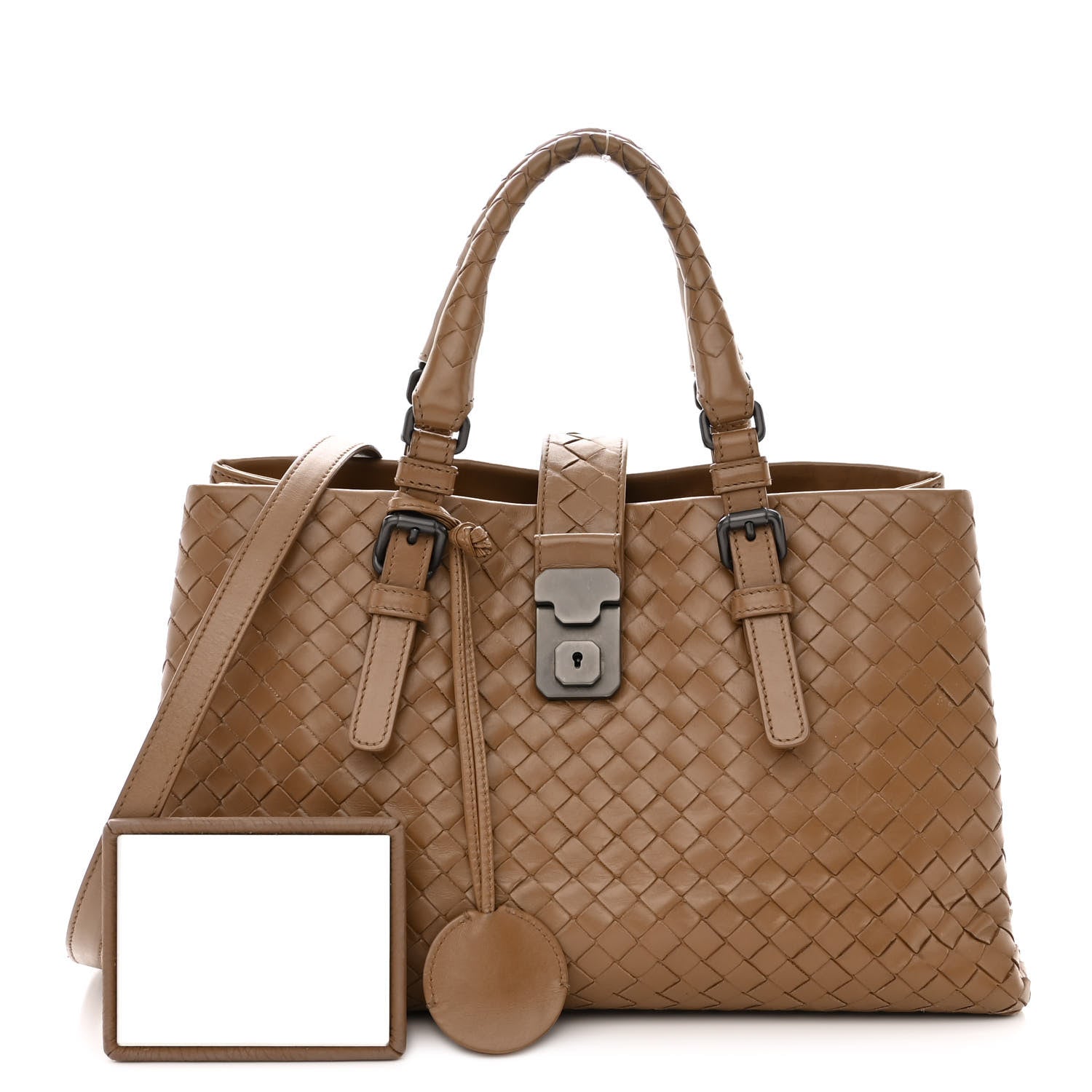 Bottega Veneta Light Calf Intrecciato Small Roma New Cigar 1346521 ...