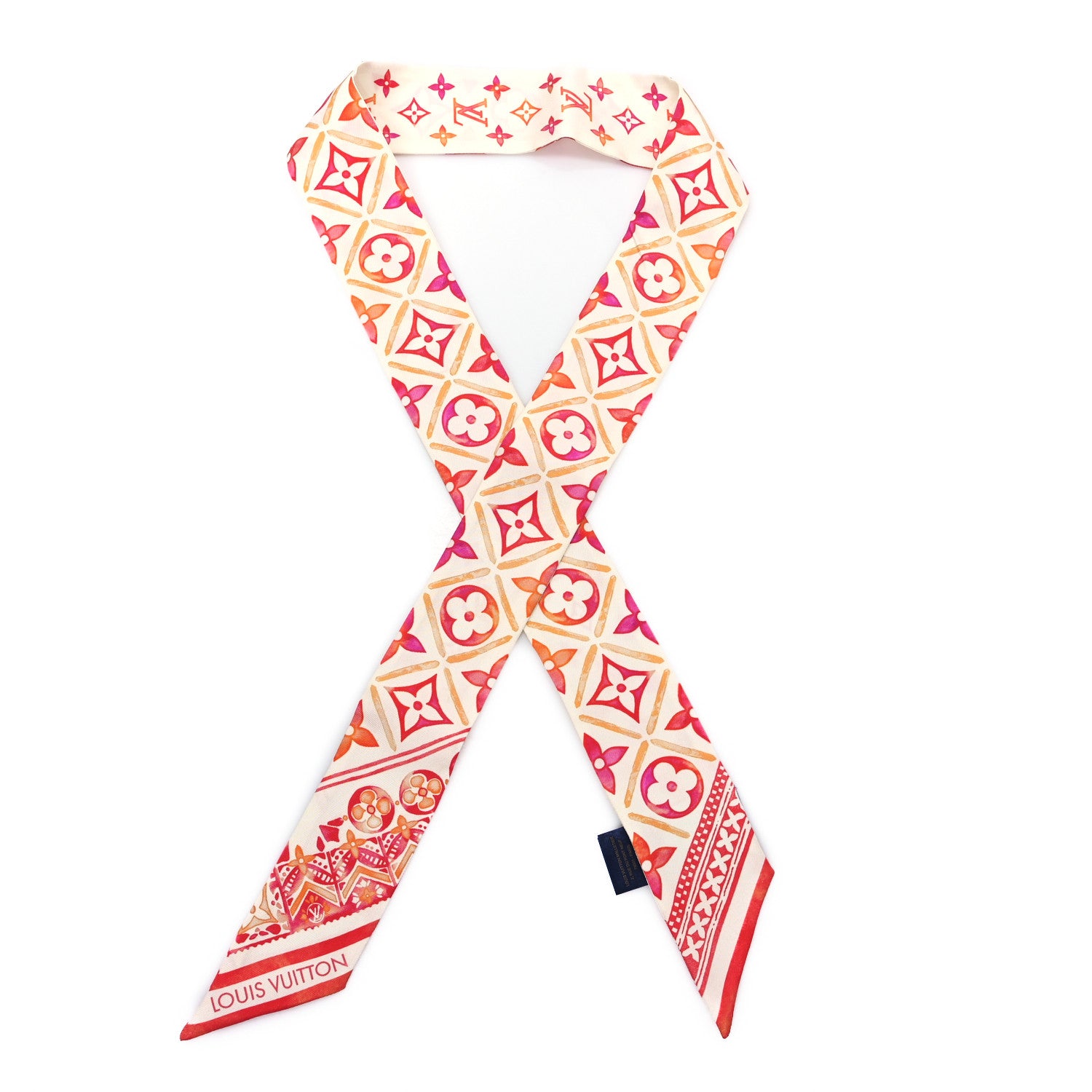 Louis Vuitton Silk Monogram LV Tiles BB Coral 1592867 – FASHIONPHILE