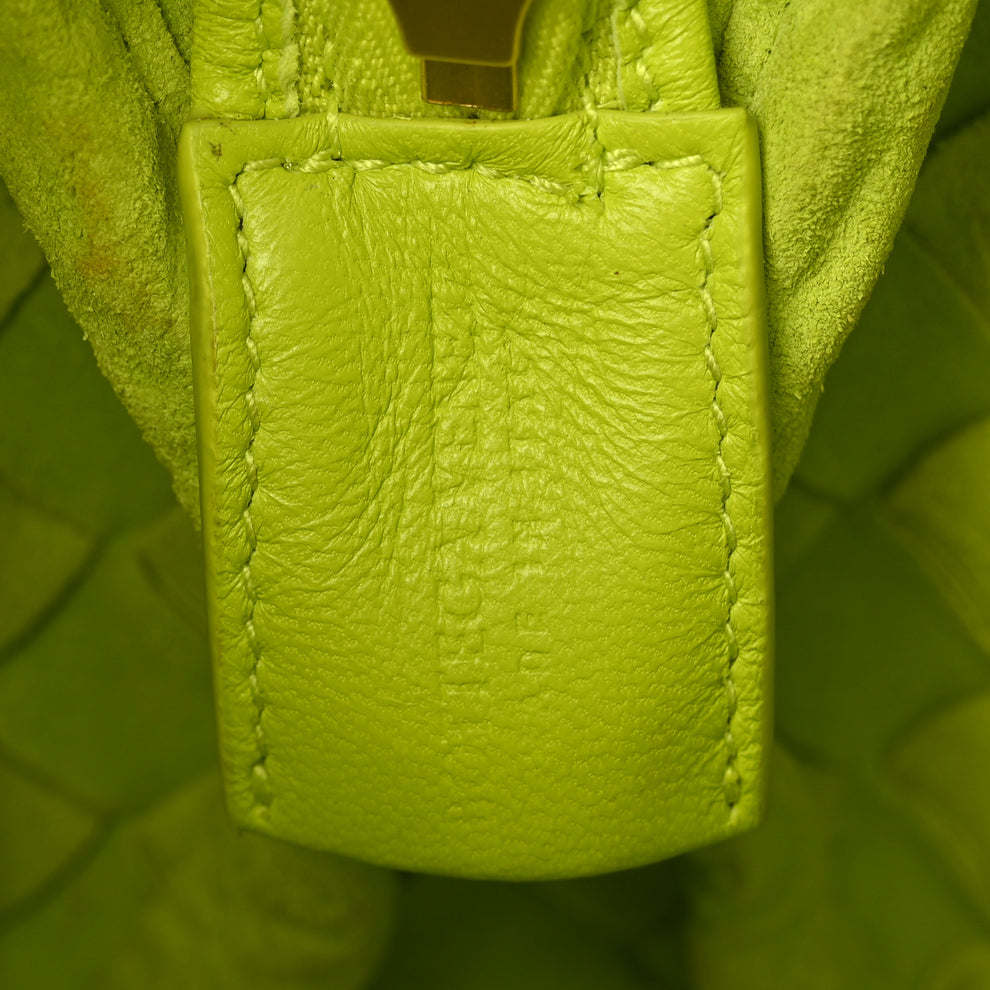 Bottega Veneta Nappa Intrecciato Mini Loop Camera Bag Acid Kiwi 1779447 ...