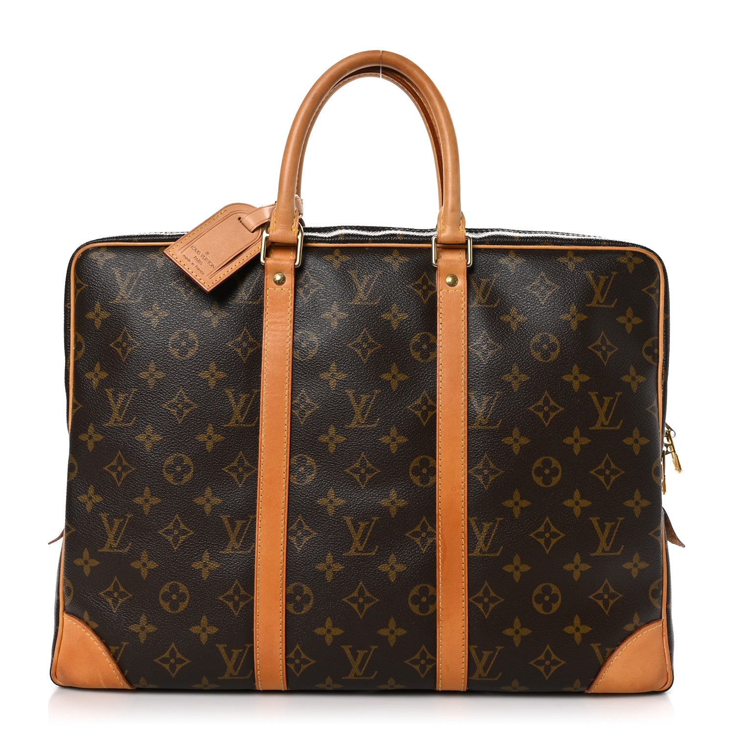 Louis Vuitton Monogram Porte-Documents Voyage Briefcase 1523641 ...