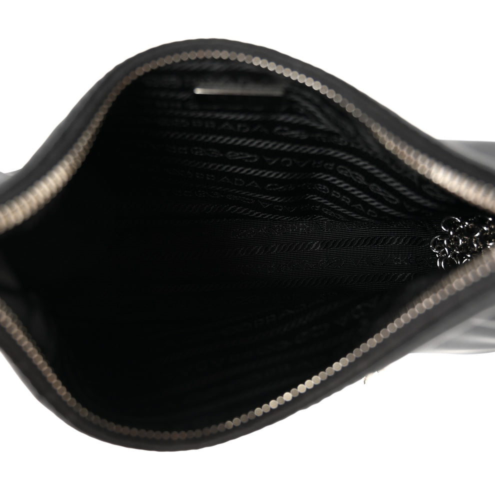 Prada Nylon Re-Edition 2005 Shoulder Bag Black 1791958 – FASHIONPHILE