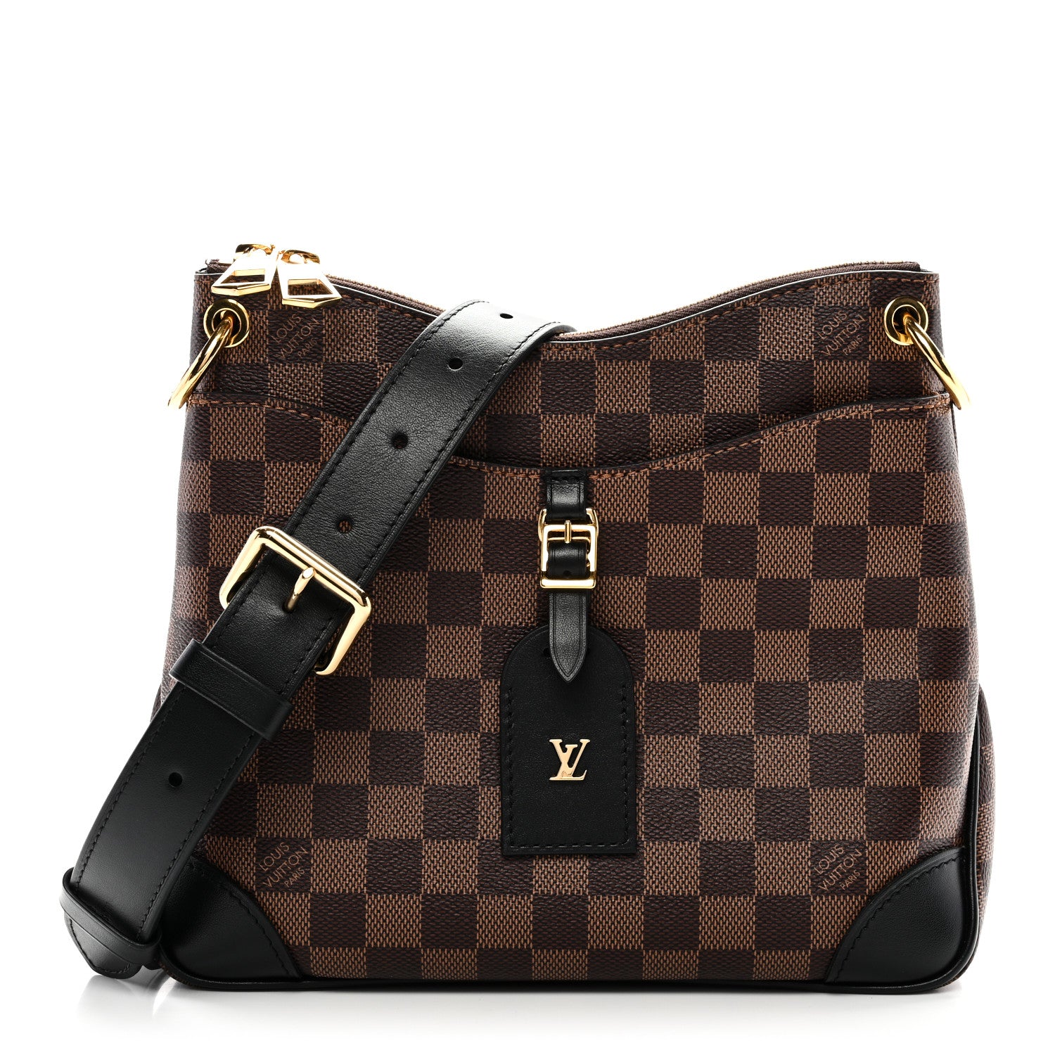 Louis Vuitton Damier Ebene Odeon PM Black 1790847 – FASHIONPHILE
