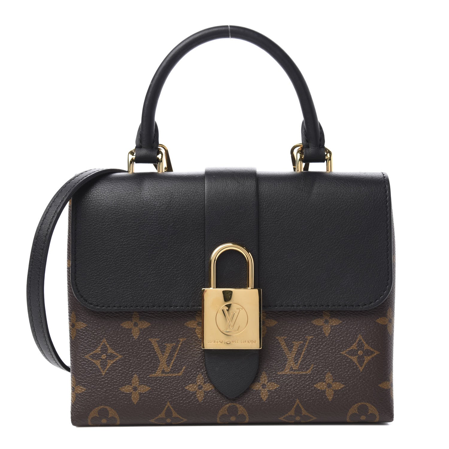 Louis Vuitton Monogram Locky BB Black 711296 – FASHIONPHILE