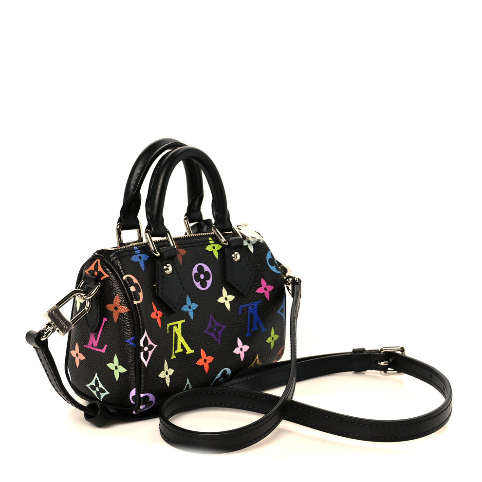 Louis Vuitton LV X TM Monogram Multicolor Nano Speedy Black 1805418 ...