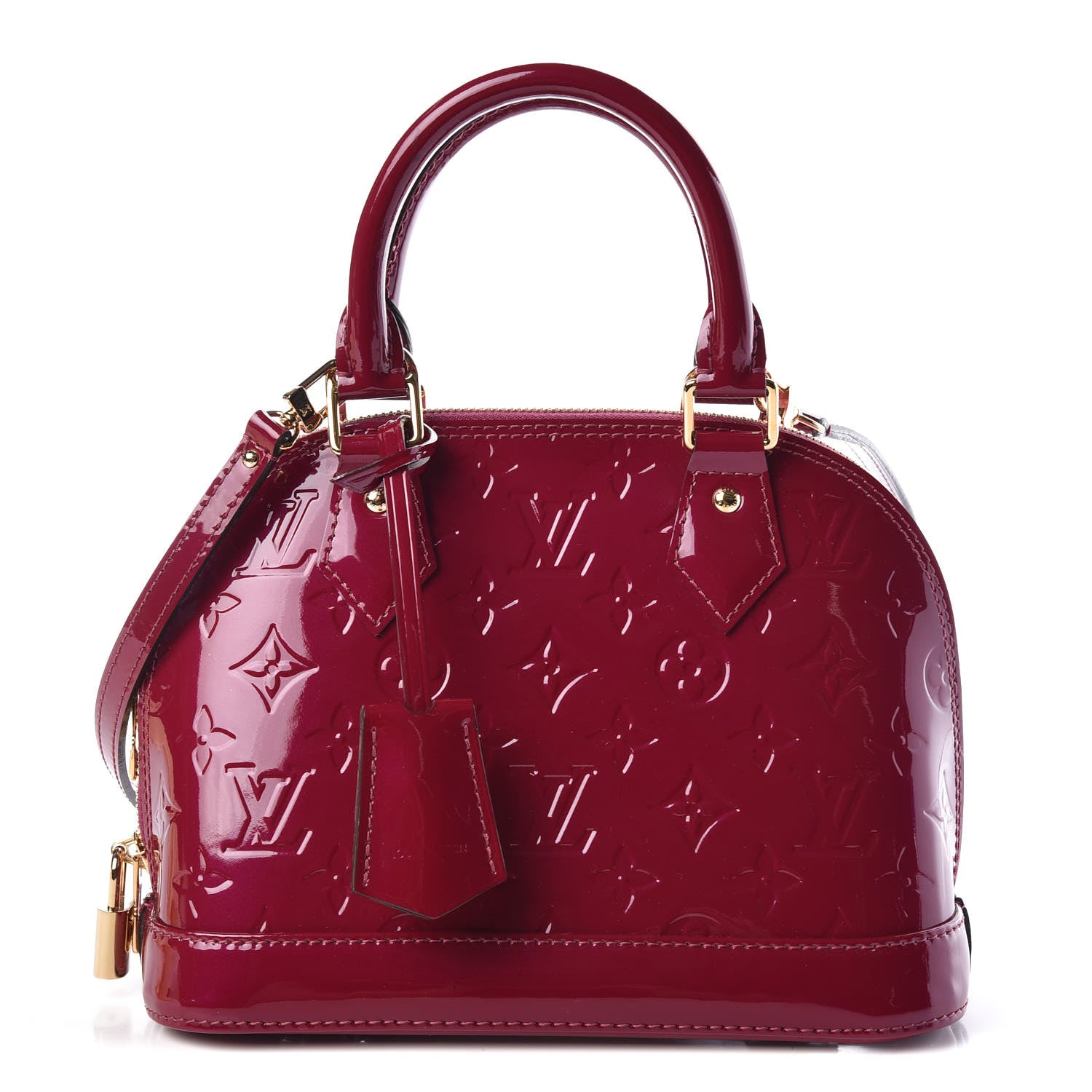 Louis Vuitton Vernis Alma BB Magenta 401676 – FASHIONPHILE