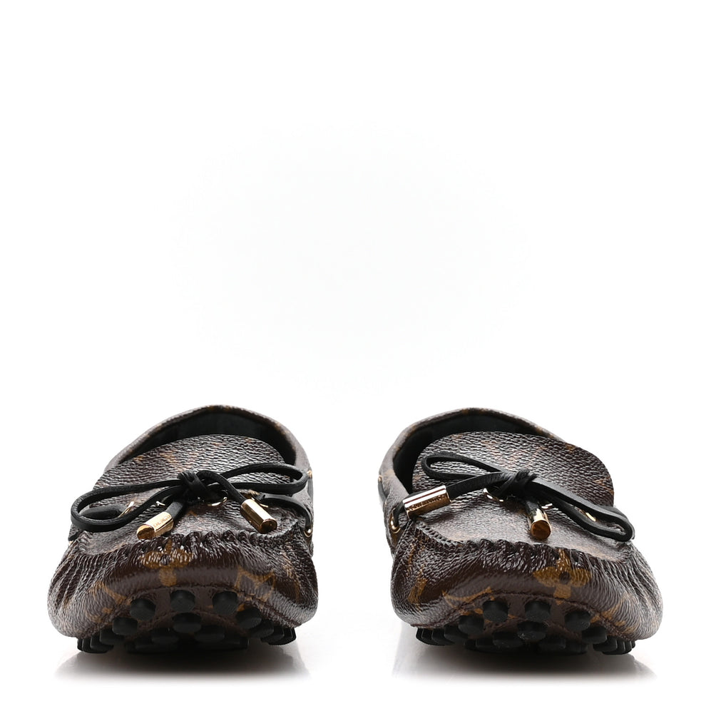 Louis Vuitton Patent Monogram Gloria Loafers 36.5 1819193 – FASHIONPHILE