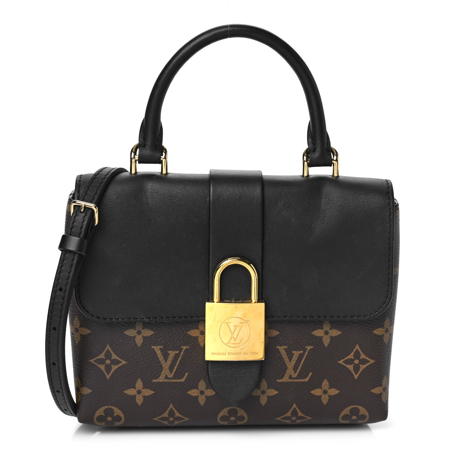 Louis Vuitton Monogram Locky BB Black 1220750 – FASHIONPHILE
