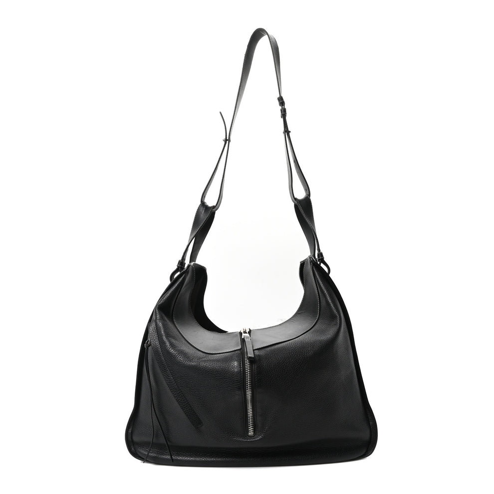 Loewe Soft Grained Calfskin Extra Large Hammock Shoulder Bag Black ...