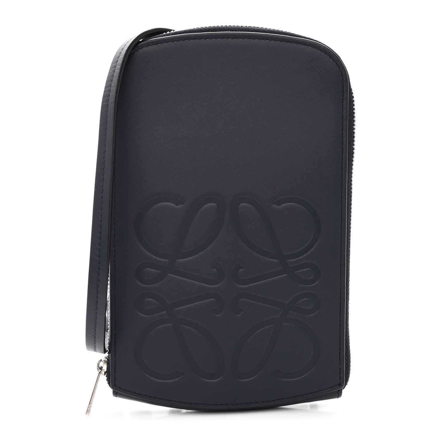 Loewe Smooth Calfskin Anagram Phone Pocket 1311016 – FASHIONPHILE