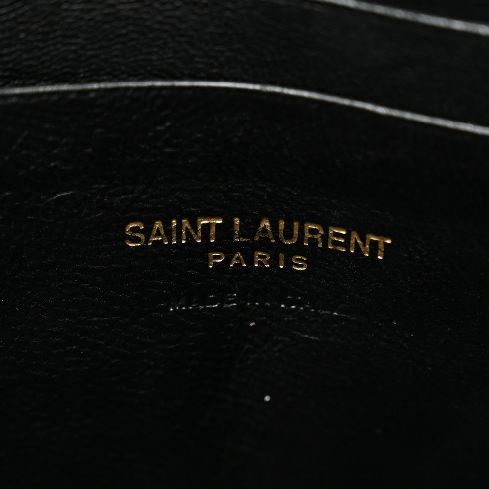 Saint Laurent Grain De Poudre Matelasse Monogram Mini Lou Camera Bag ...
