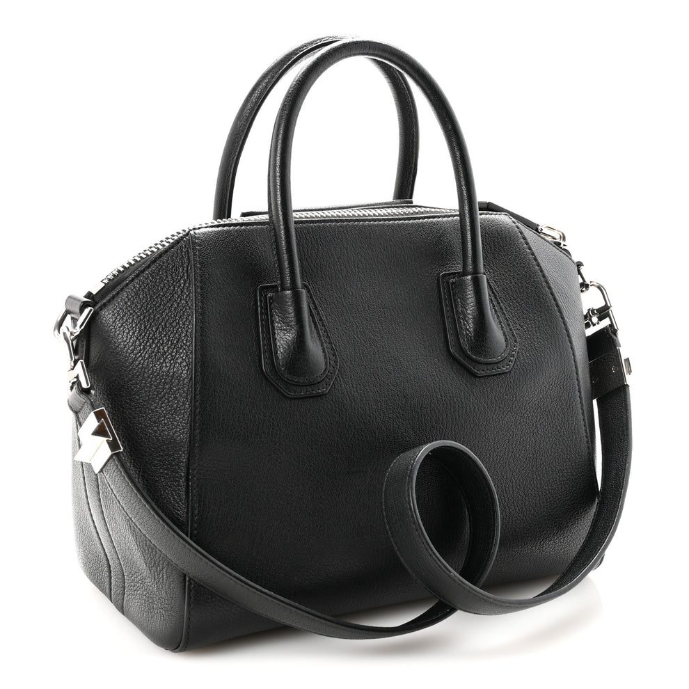 Givenchy Sugar Goatskin Small Antigona Black 1798557 – FASHIONPHILE