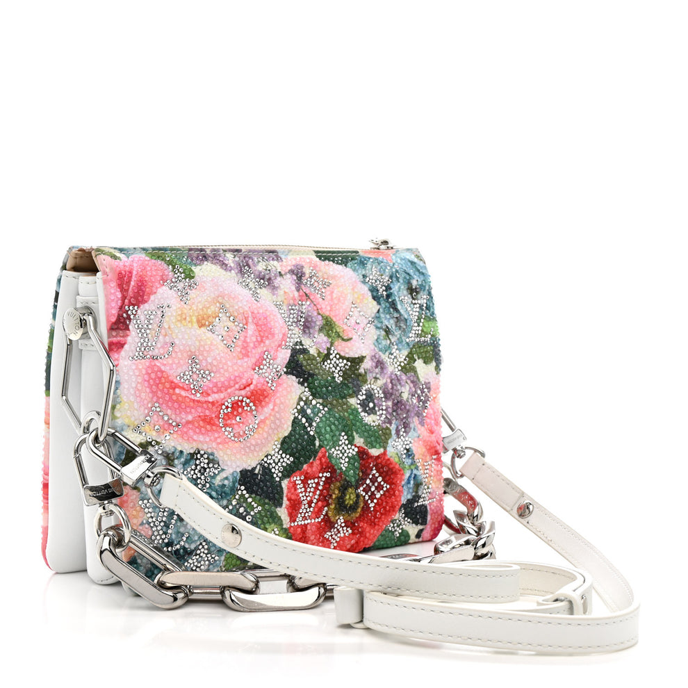 Louis Vuitton Satin Crystal Embellished Monogram Coussin BB Multicolor ...