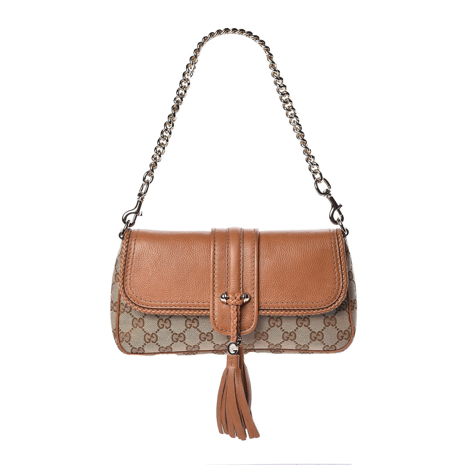 Gucci Monogram Marrakech Evening Bag Brown 422268 – FASHIONPHILE