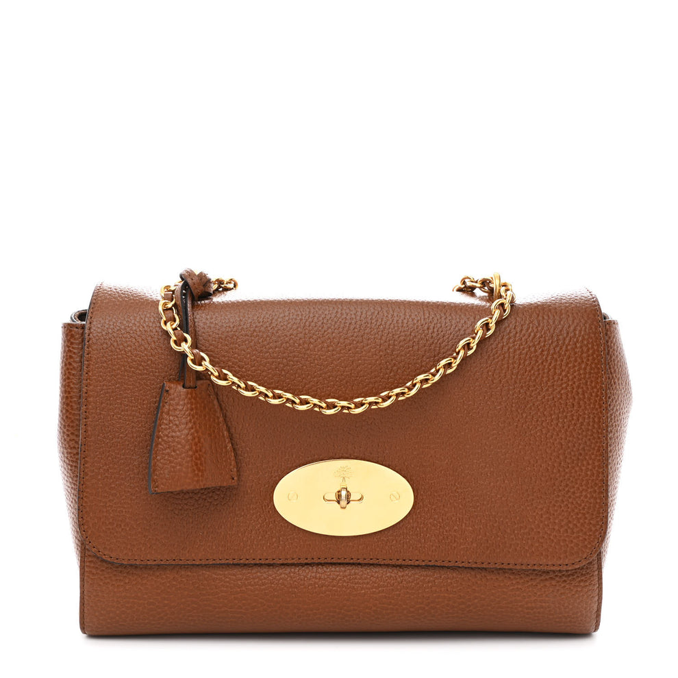 Mulberry Small Classic Grain Calfskin Medium Lily Flap Oak 1790898 ...