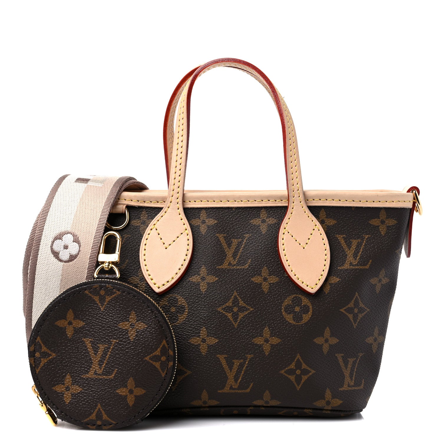 Louis Vuitton Monogram Neverfull BB Beige 1300499 – FASHIONPHILE