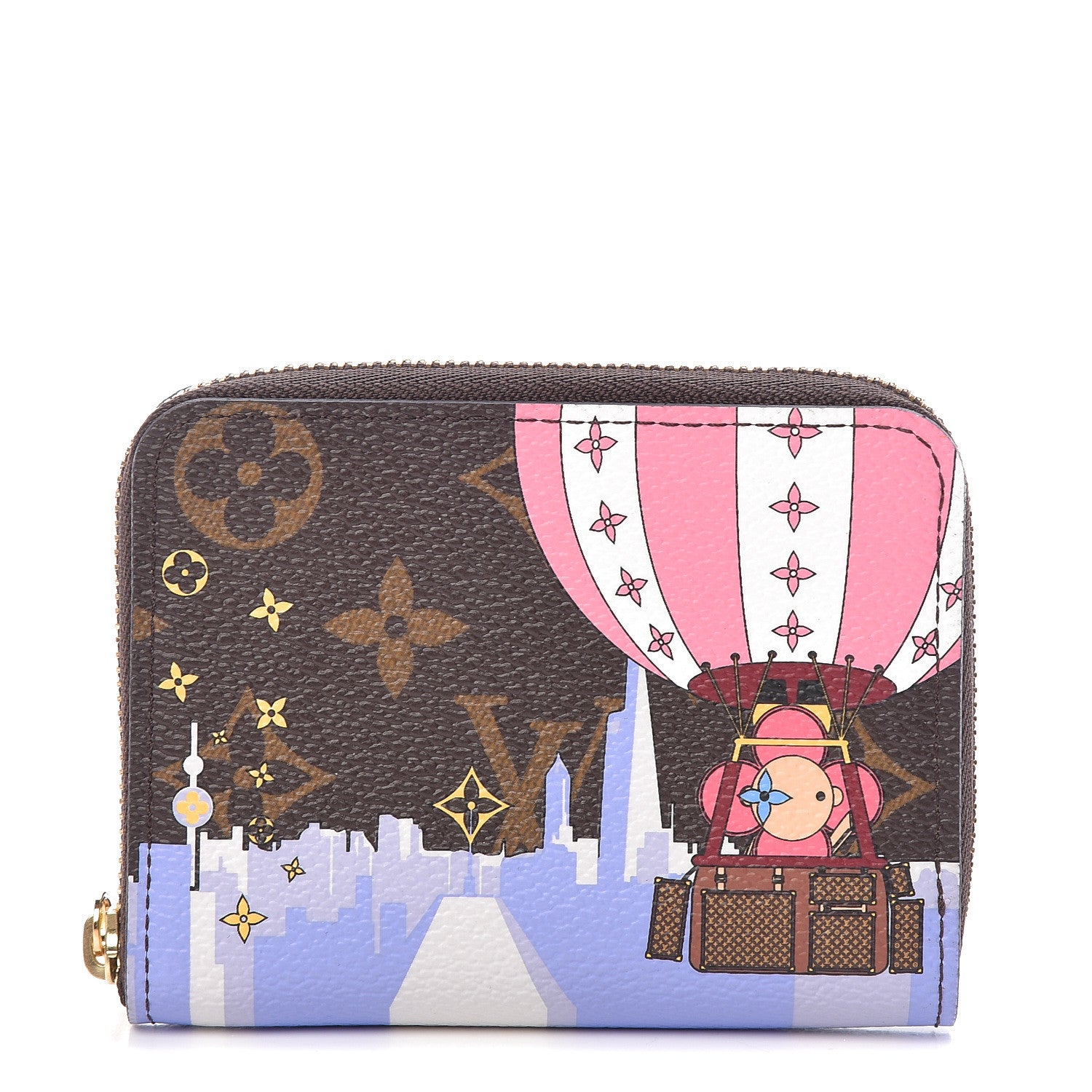 Louis Vuitton Monogram 2019 Christmas Animation Zippy Coin Purse 467191 ...