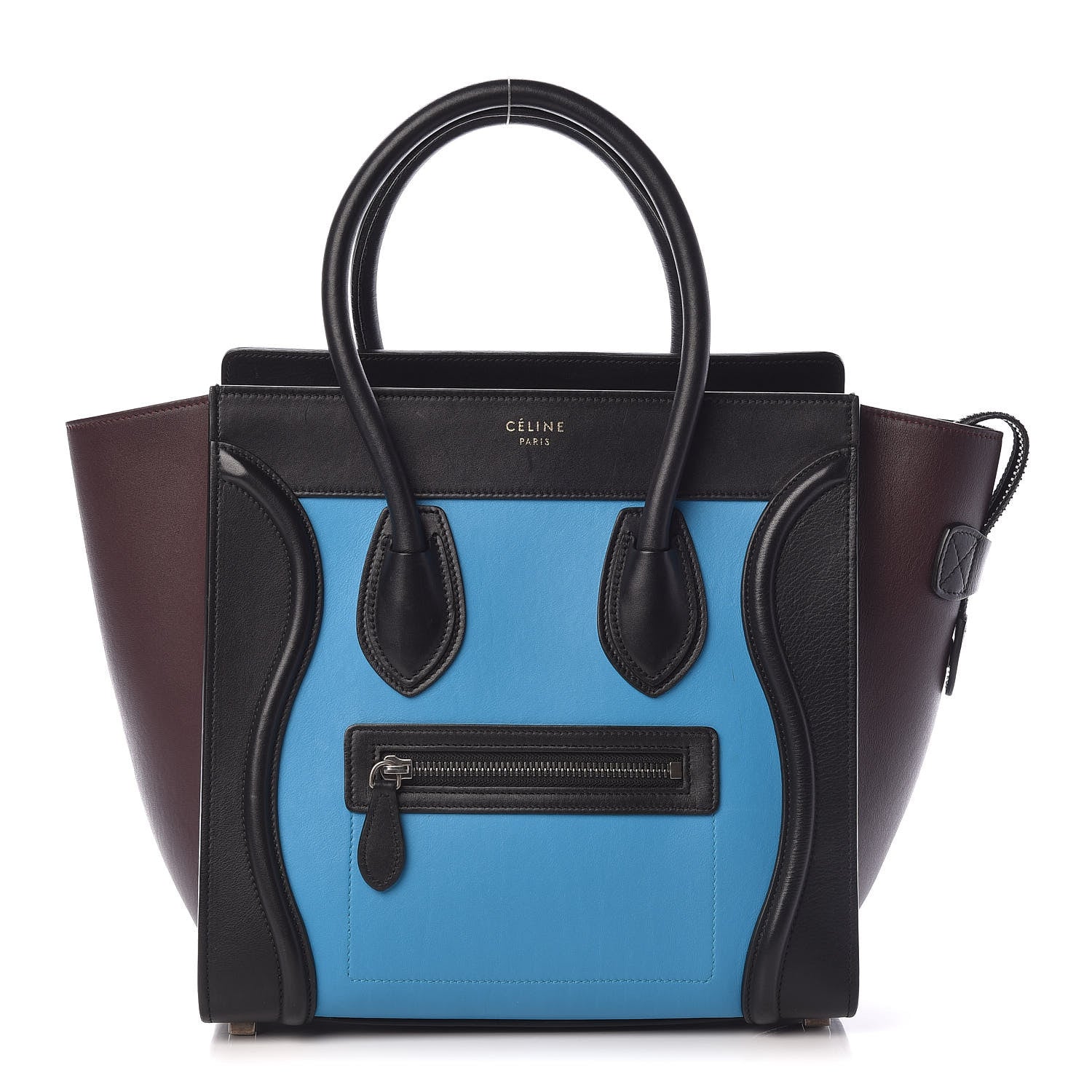 Celine Smooth Calfskin Micro Tri-Color Luggage 452499 – FASHIONPHILE