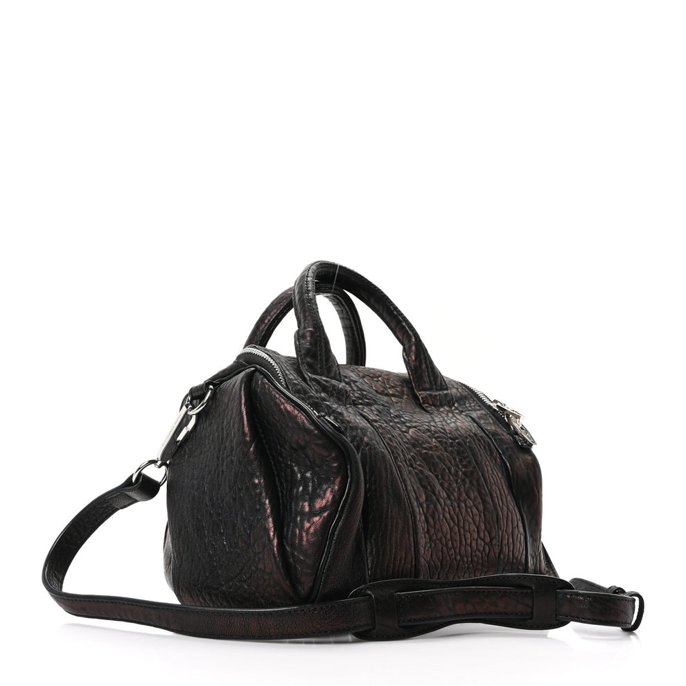 Alexander Wang Pebbled Lambskin Rockie Bronze Rhodium Hardware 1787601 ...