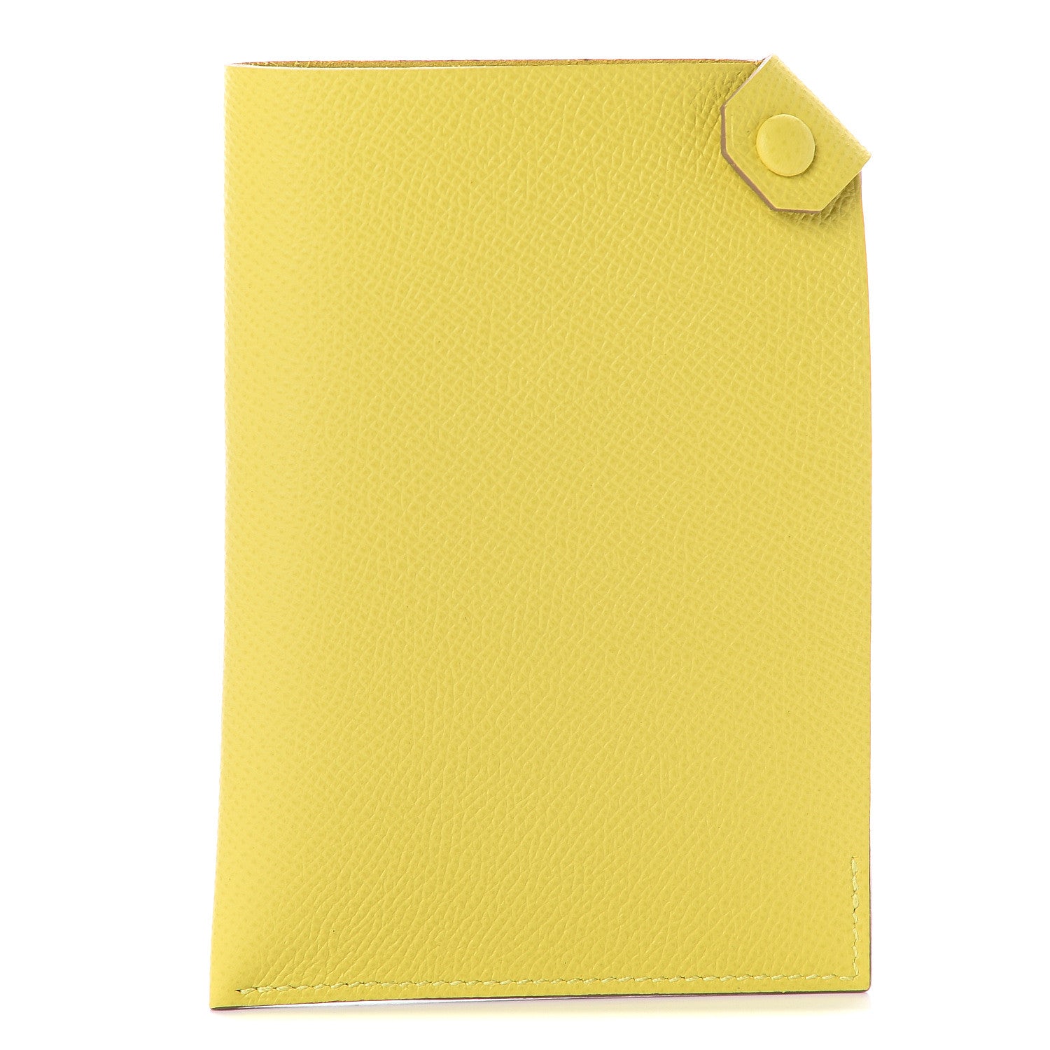 Hermes Epsom Tarmac PM Passport Holder Lime 568309 – FASHIONPHILE