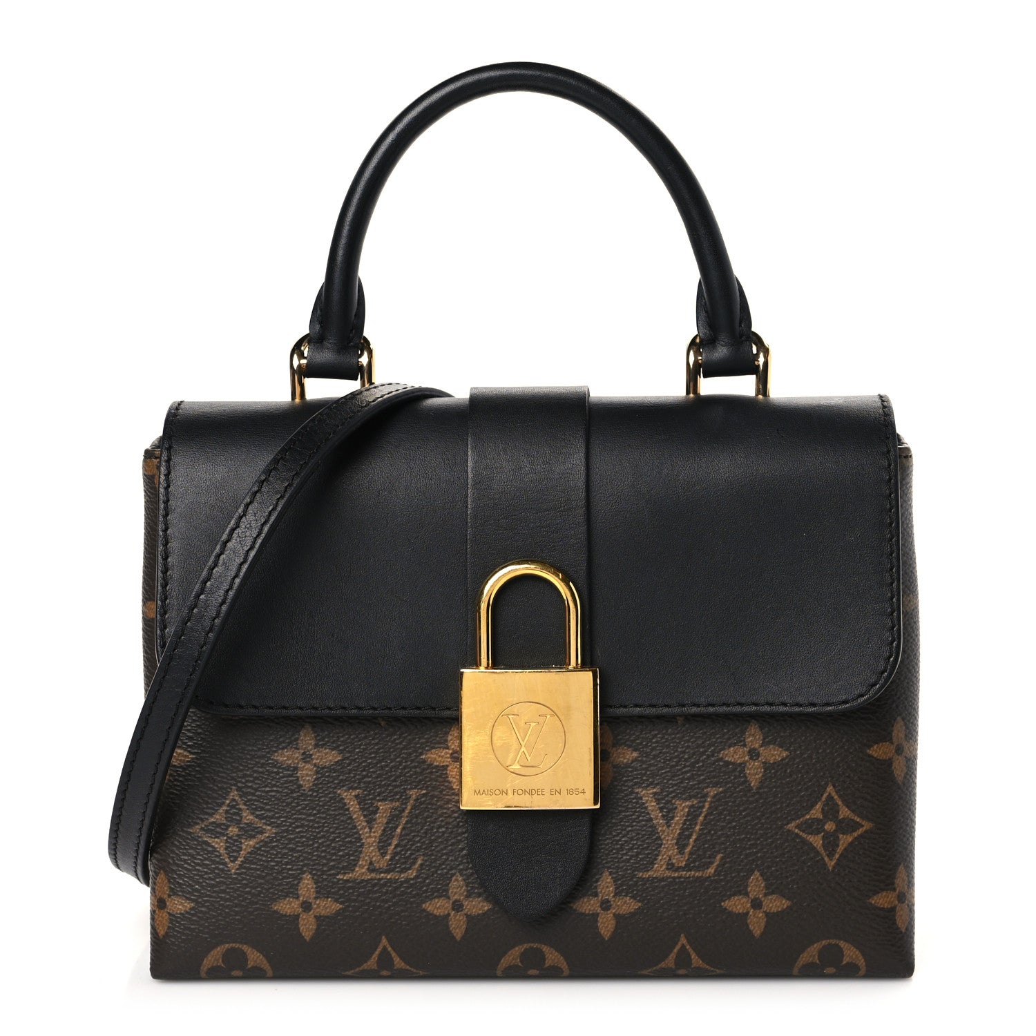 Louis Vuitton Monogram Locky BB Black 1334159 – FASHIONPHILE