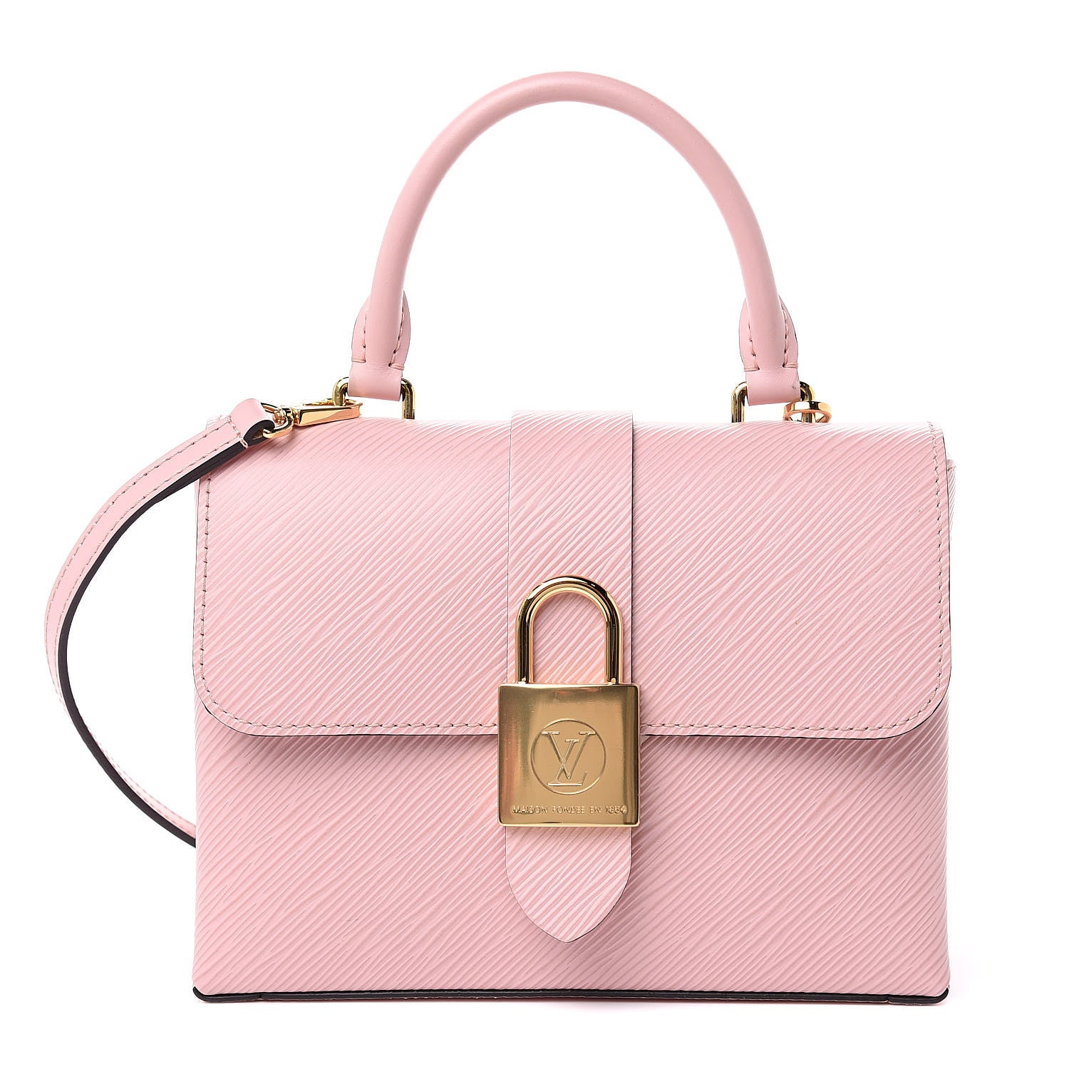 Louis Vuitton Epi Locky BB Rose Ballerine 502733 – FASHIONPHILE