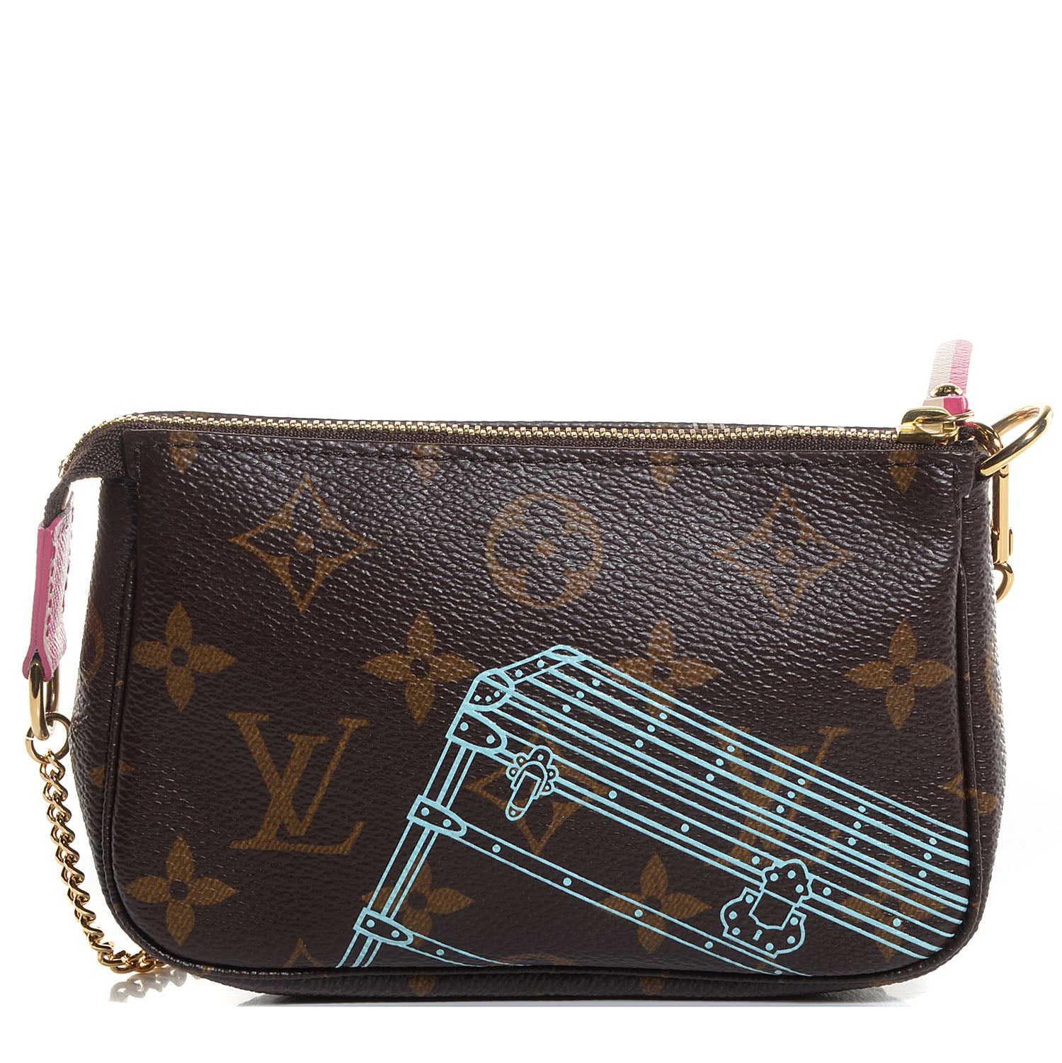 Louis Vuitton Monogram 2014 Christmas Animation Mini Pochette ...
