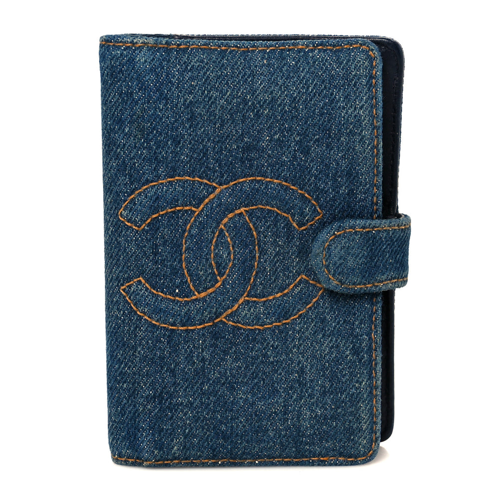 Chanel Denim CC Small Notebook Agenda Blue 1789150 – FASHIONPHILE