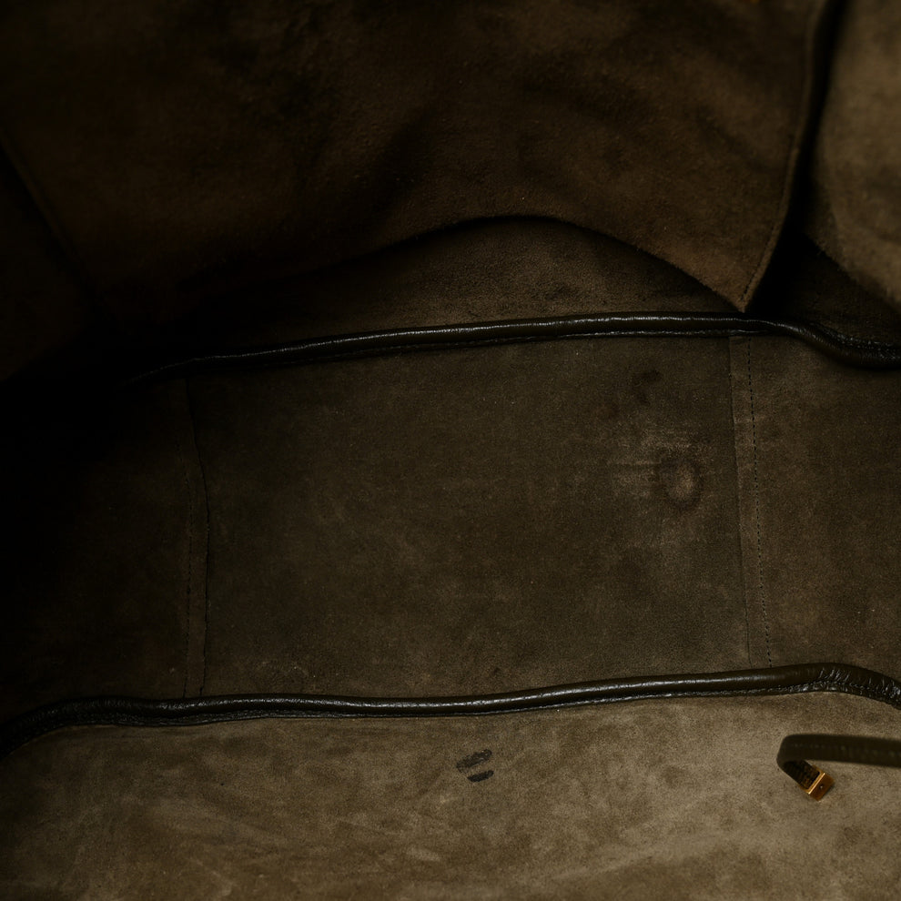 Saint Laurent Grained Deerskin Bea Tote Musk 1778583 – FASHIONPHILE